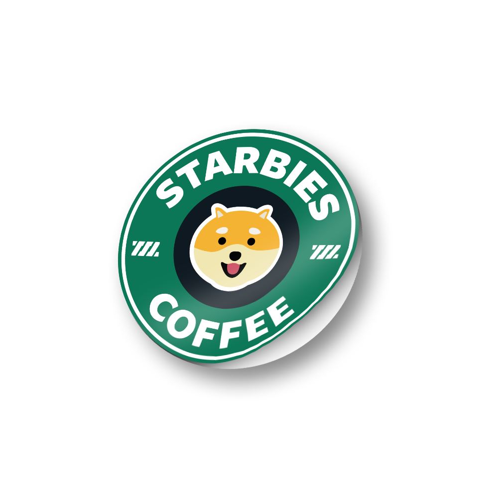 Starbies Sticker - Sleepi